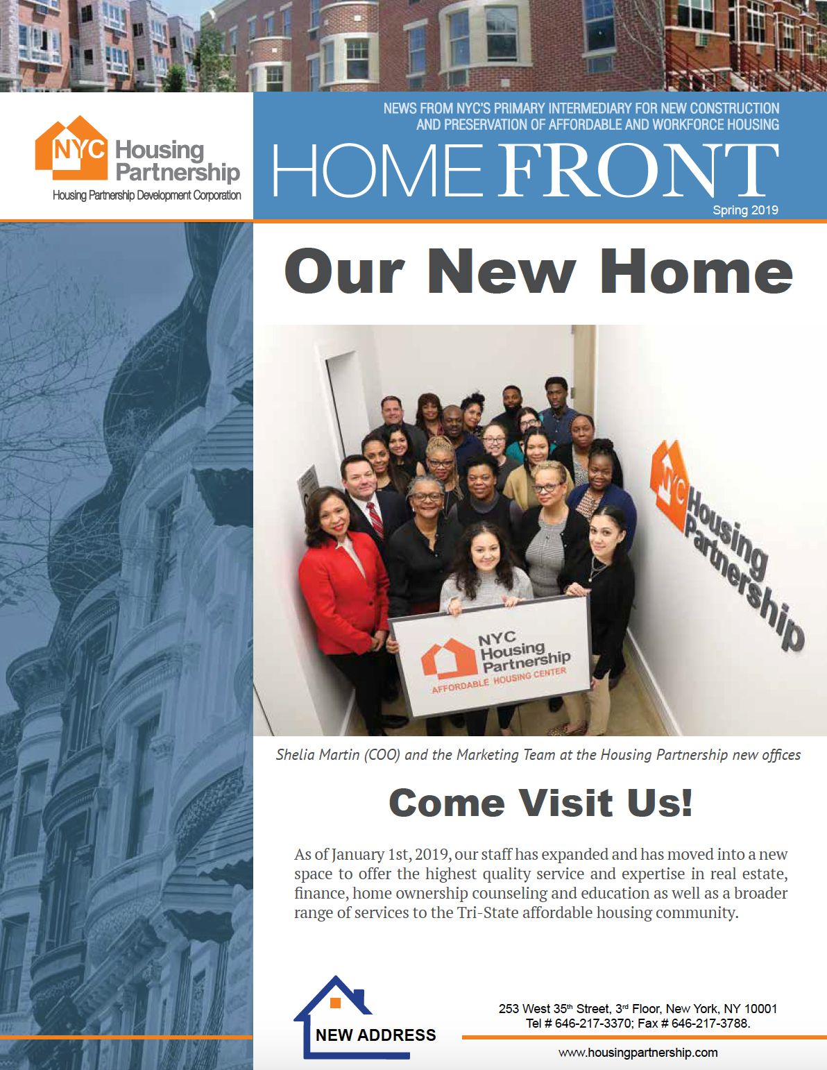 Updates - NYC Housing Partnership