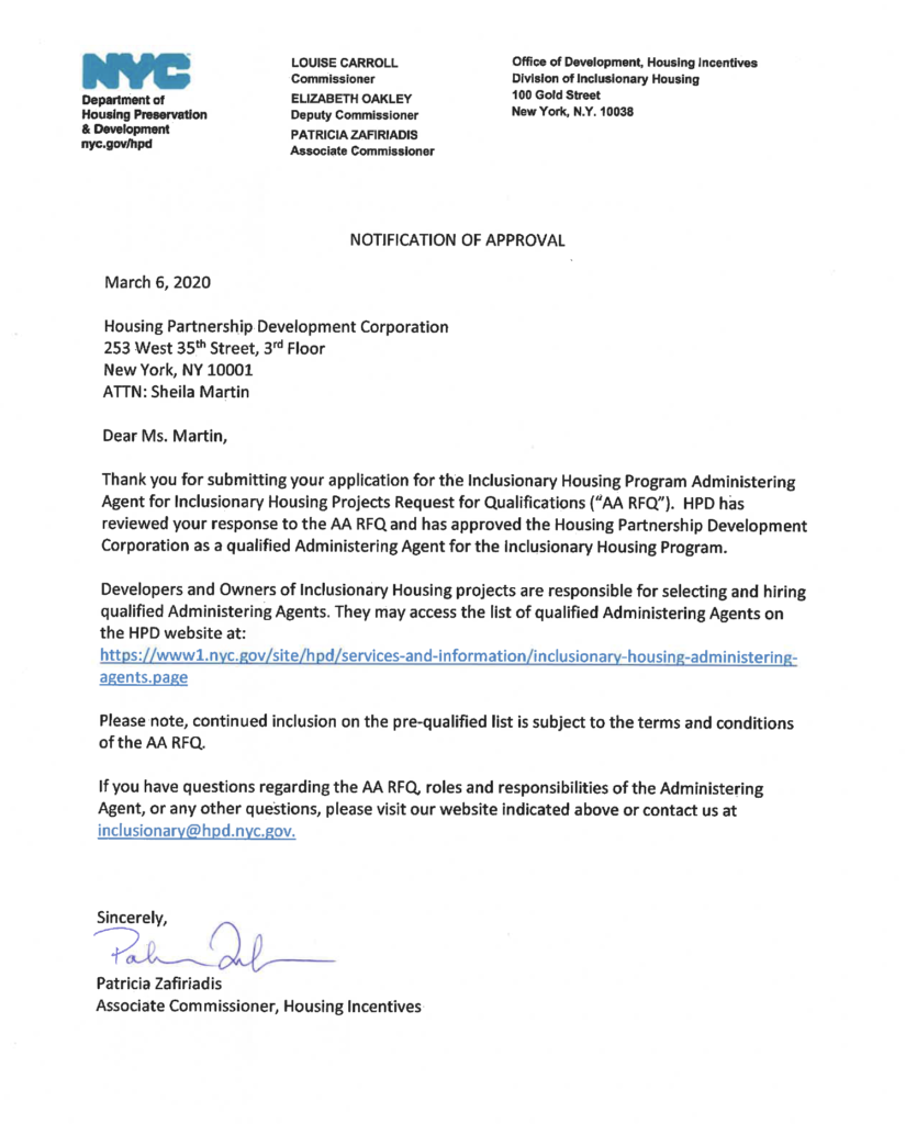 What We Do - NYC Housing Partnership